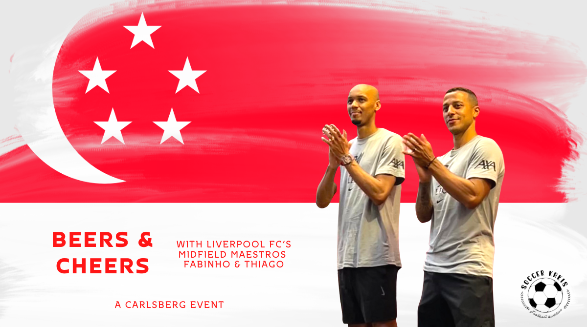 Beers And Cheers With Liverpool FC’s Fabinho & Thiago Alcantara ...